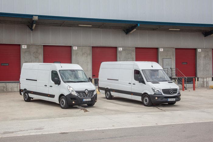 MB Sprinter 316 CDI vs. Renault Master 2.3 dCi